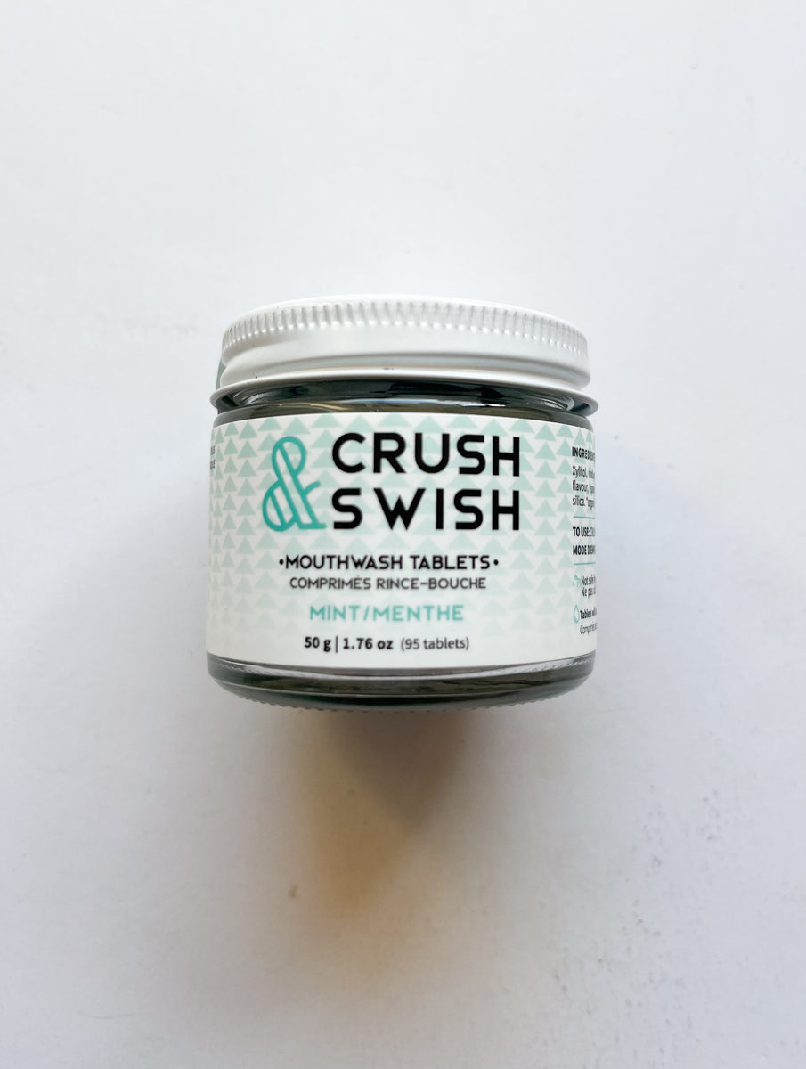 Crush & Swish Mouthwash Tablets – Refillery Market